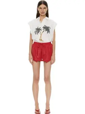 Christopher Esber Archie Runner Shorts - Red
