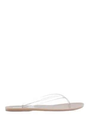 Christopher Esber Transparent Flip Flops - Clear