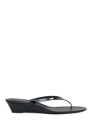 Christopher Esber Scala Wedge Flip Flop - Black