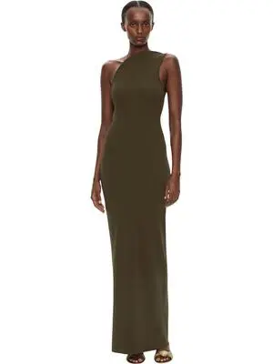 Christopher Esber Concave Wired Dress - Khaki