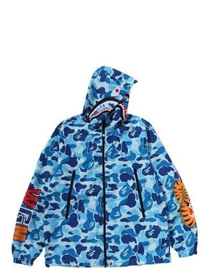 A BATHING APE Abc Camo Shark Hoodie Jacket