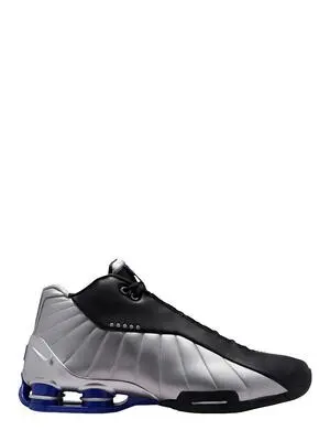 Nike Shox Bb4 Silver - Black/metallic Silver/lapis