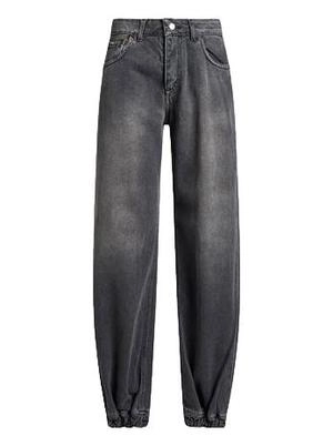 THE EDITOR Tapered Jeans - Black