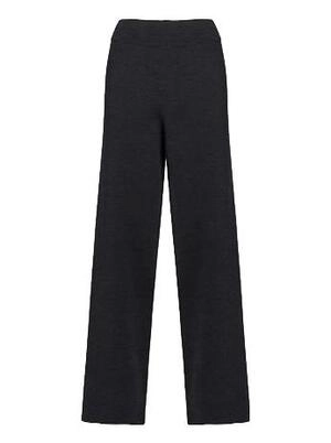 ANNA MOLINARI Pants Size Merino Wool - Grey
