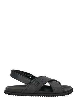 BALDININI Sandals Size Leather, Calfskin - Black
