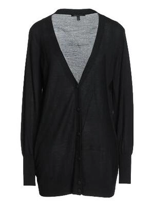 Armani Exchange Cardigan Size Virgin Wool, Wool, Elastane, Polyamide - Black