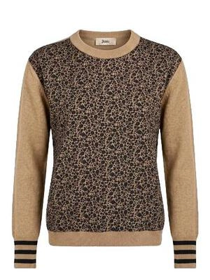 Herno Crewneck Long Sleeve Sweater - Light Brown