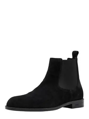 BOSS Tayil Suede Chelsea Boots - Black