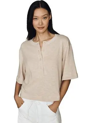 Sanctuary Freya Cotton Top Beige