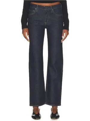 AGOLDE Stovepipe Jean In Light Wash Denim - Rinse