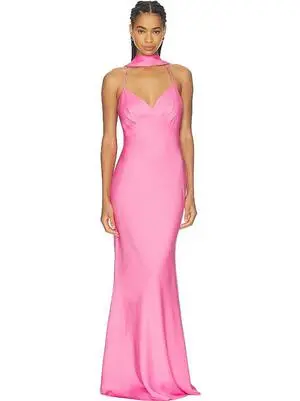 NADINE MERABI Lana Dress - Pink