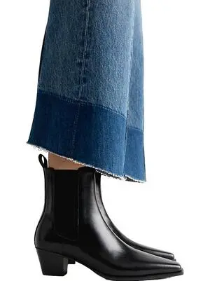 Jeffrey Campbell Chezza Chelsea Boots - Black