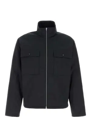 JIL SANDER Midnight Polyester Jacket - Blue
