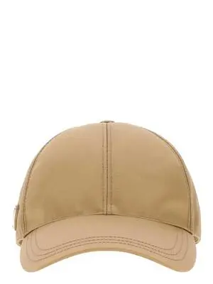 Prada Beige Re-nylon Baseball Cap - Brown