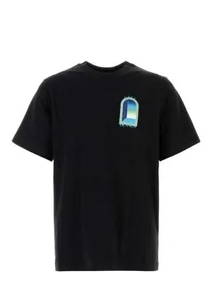 Casablanca Cotton T-shirt - Black