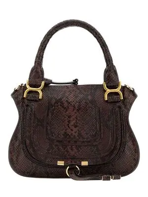 Chloé CHLOE Printed Leather Shoulder Bag Multicolor
