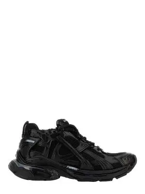 BALENCIAGA BALENCIAGA Mesh And Rubber Runner Led Sneakers