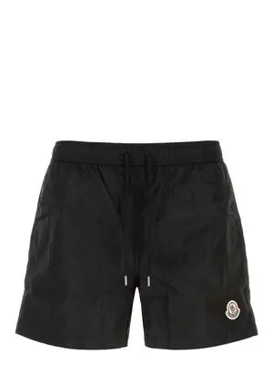 Moncler Nylon Swimming Shorts - Black