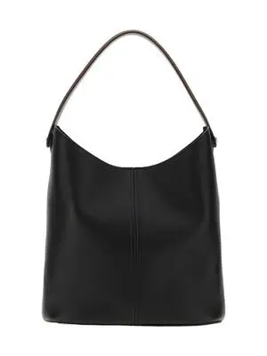 MAISON MARGIELA Leather Dress-age Shopping Bag - Black
