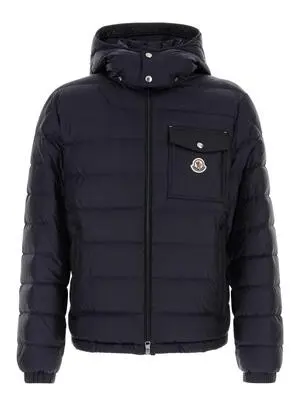 Moncler Navy Verith Down Jacket - Blue