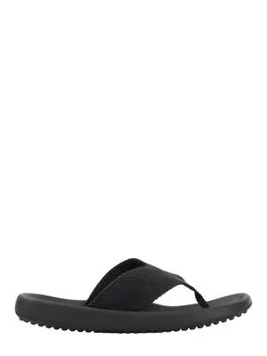Phoebe Philo Textured Fabric Flip Flops - Black