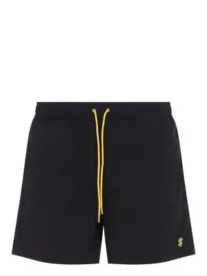 Celine Paris Triomphe Logo Swim Shorts - Black