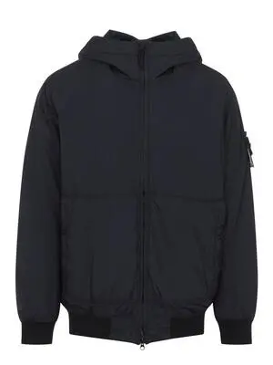 STONE ISLAND Stone Island Technical Fabric Hooded Bomber Jacket