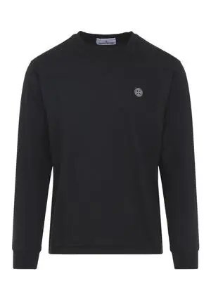 Stone Island Ls T-shirt - Black