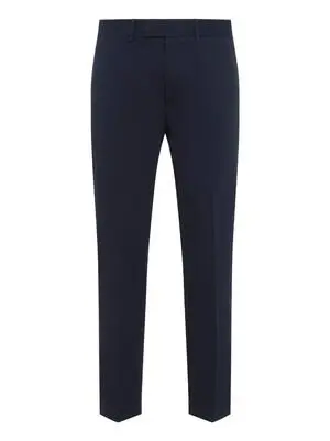 TOM FORD Stretch Cotton Chino Pants - Blue