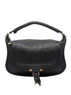 Chloé Small Marcie Shoulder Bag - Black