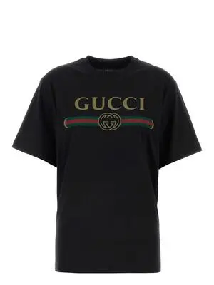 Gucci GUCCI Cotton Blend T-Shirt Black