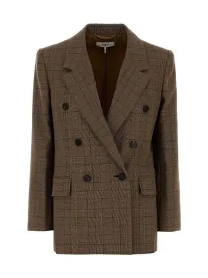 Chloé Embroidered Wool Blazer - Multicolor