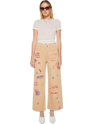 MOTHER MOTHER Mid Rise Double Dip Nerdy Jeans