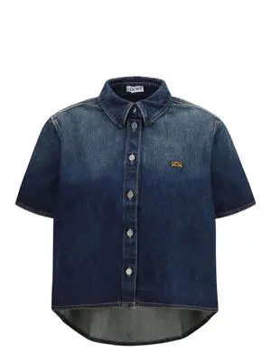 Loewe Loewe Short Sleeve Embroidered Shirt No