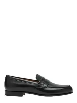 Church's Almond Toe Slip-on Loafers - Black