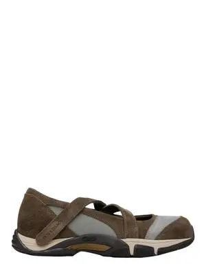 Our Legacy Mary Jane Strap Low-top Sneakers - Silver/green