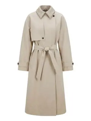 Bottega Veneta Belted Waist Trench Coat - No