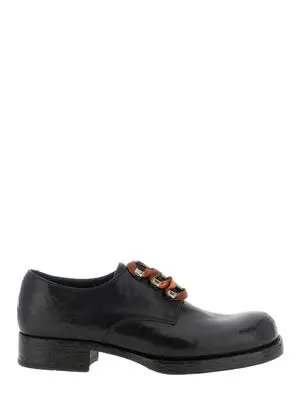 Prada Round-toe Loafers - Black