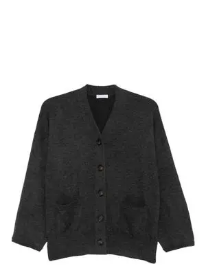 Brunello Cucinelli Button-up Cashmere Cardigan - Black