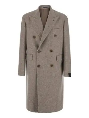 Tagliatore Double-breasted Coat - Beige