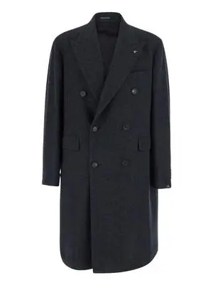 Tagliatore Double-breasted Coat - Gray