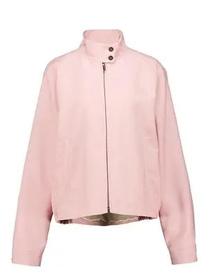 Miu Miu Mohair Blouson Jacket - Pink