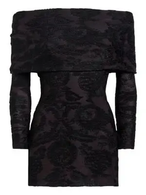 Etro Chenille Jacquard Paisley Foliage Motif Sweater - Black