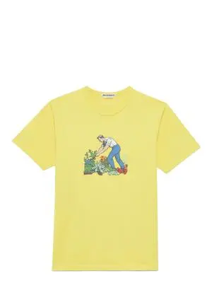 J.W.ANDERSON Gardener T-shirt In Lemon - Yellow