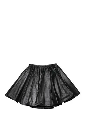 HAIKURE Pleated Mini Skirt - Black