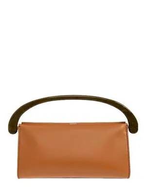 Dries Van Noten Top Handle Shoulder Bag - Orange