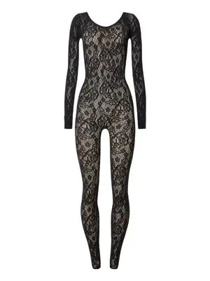 Wolford Floral Lace Bodysuit - Black