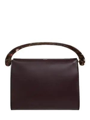 Dries Van Noten Medium Leather Bag - Brown
