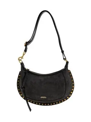 Isabel Marant Étoile Oskan Moon Shoulder Bag - Black