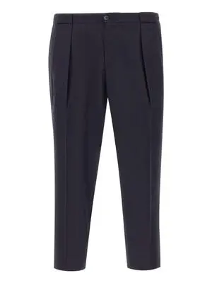 BRIGLIA 1949 Pleated Pocket Trousers - Black